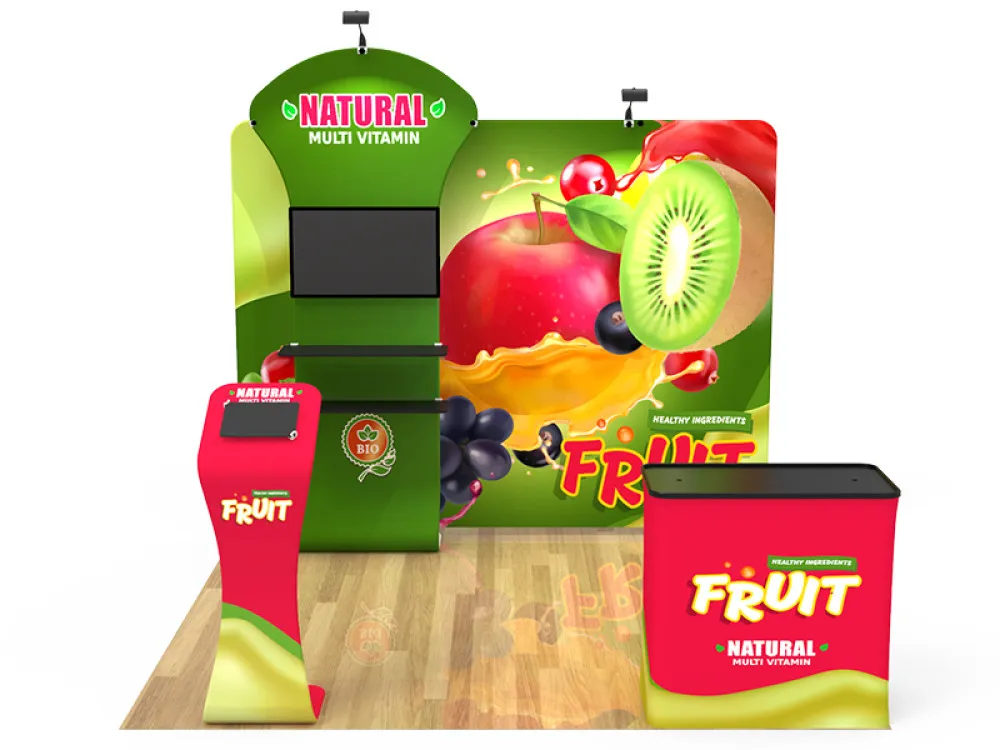 10x10ft Custom Booth I | Storm Displays